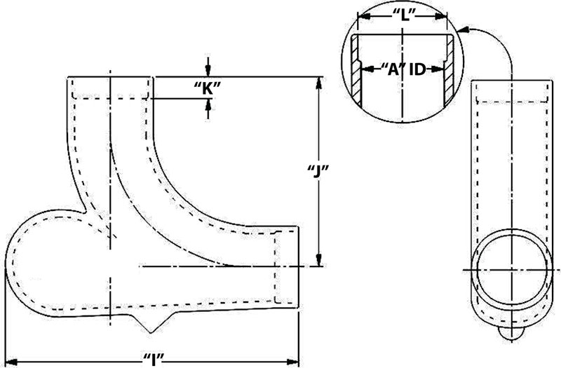 SMART ELBOW® Slurry Elbows available with flanges, socket-weld ends ...