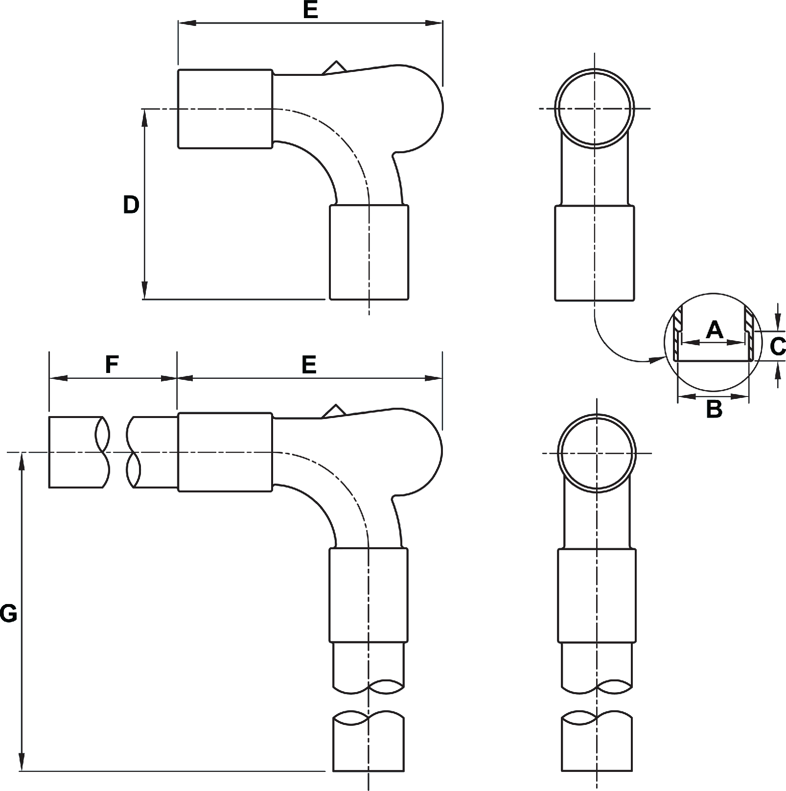SMART ELBOW® Slurry Elbows available with flanges, socket-weld ends ...